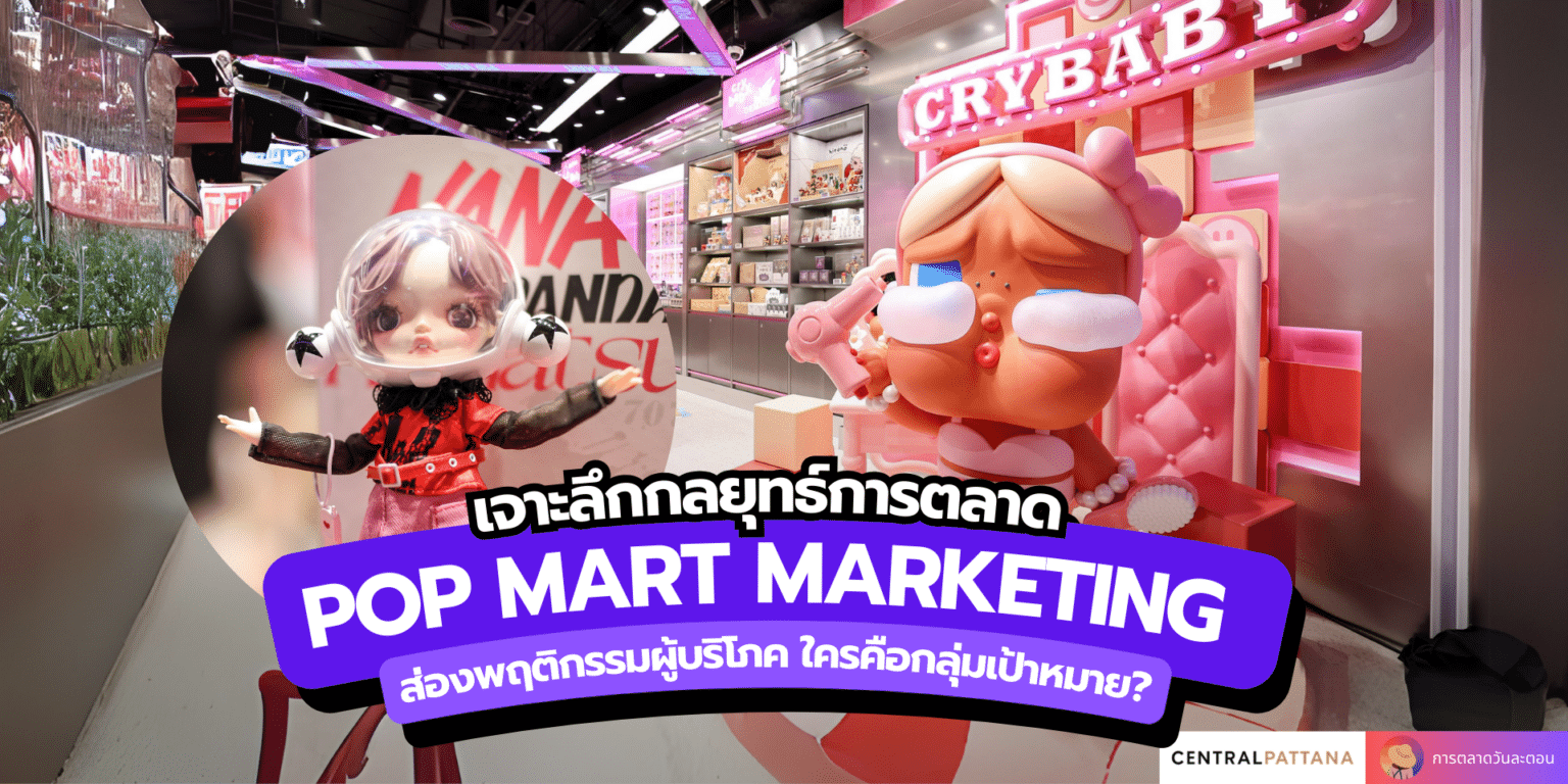 เจาะลึกกลุ่มเป้าหมาย การตลาด POP MART marketing